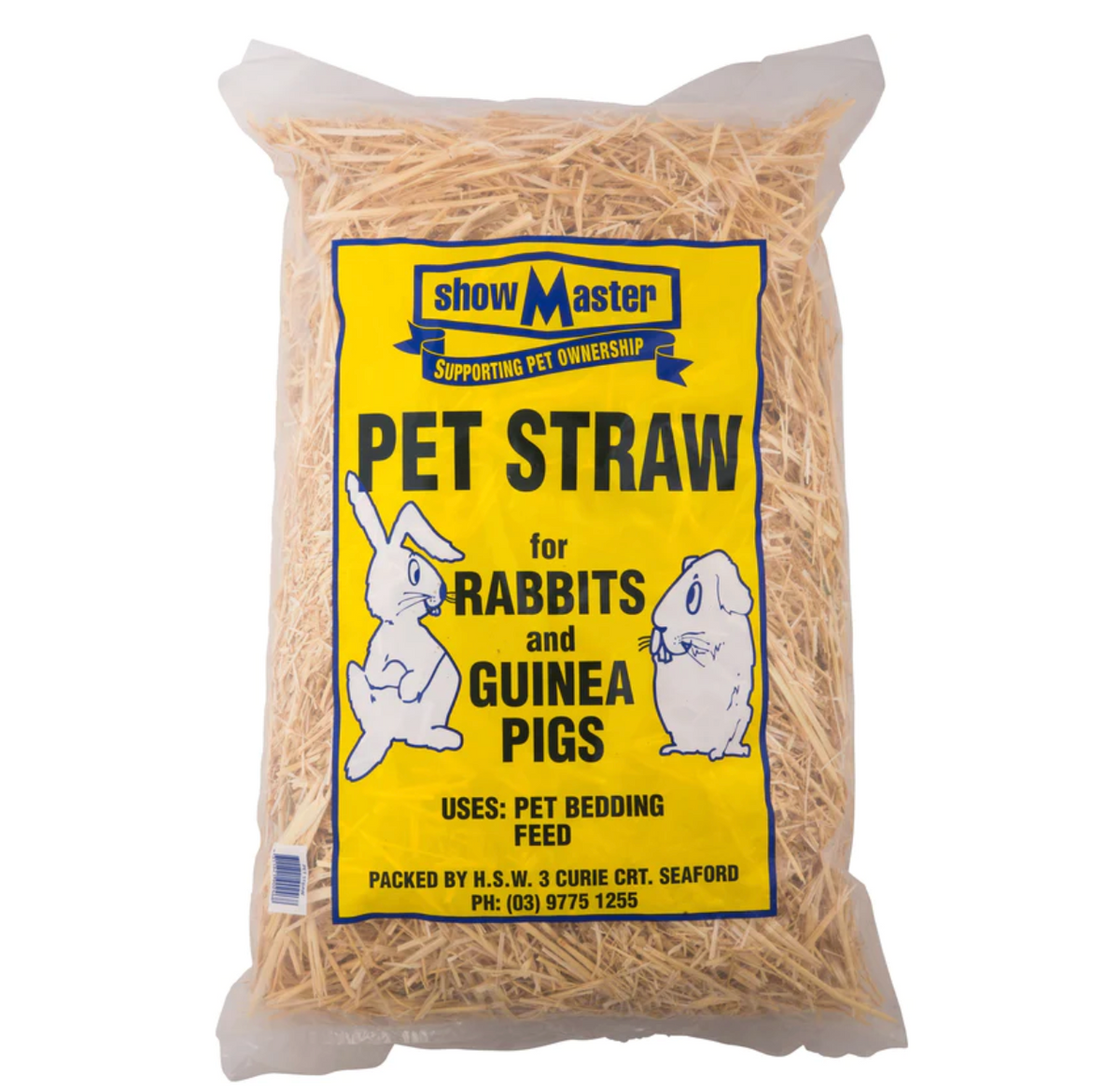 Showmaster Straw Bag (not Hay) – South Melbourne Market Pet Shop